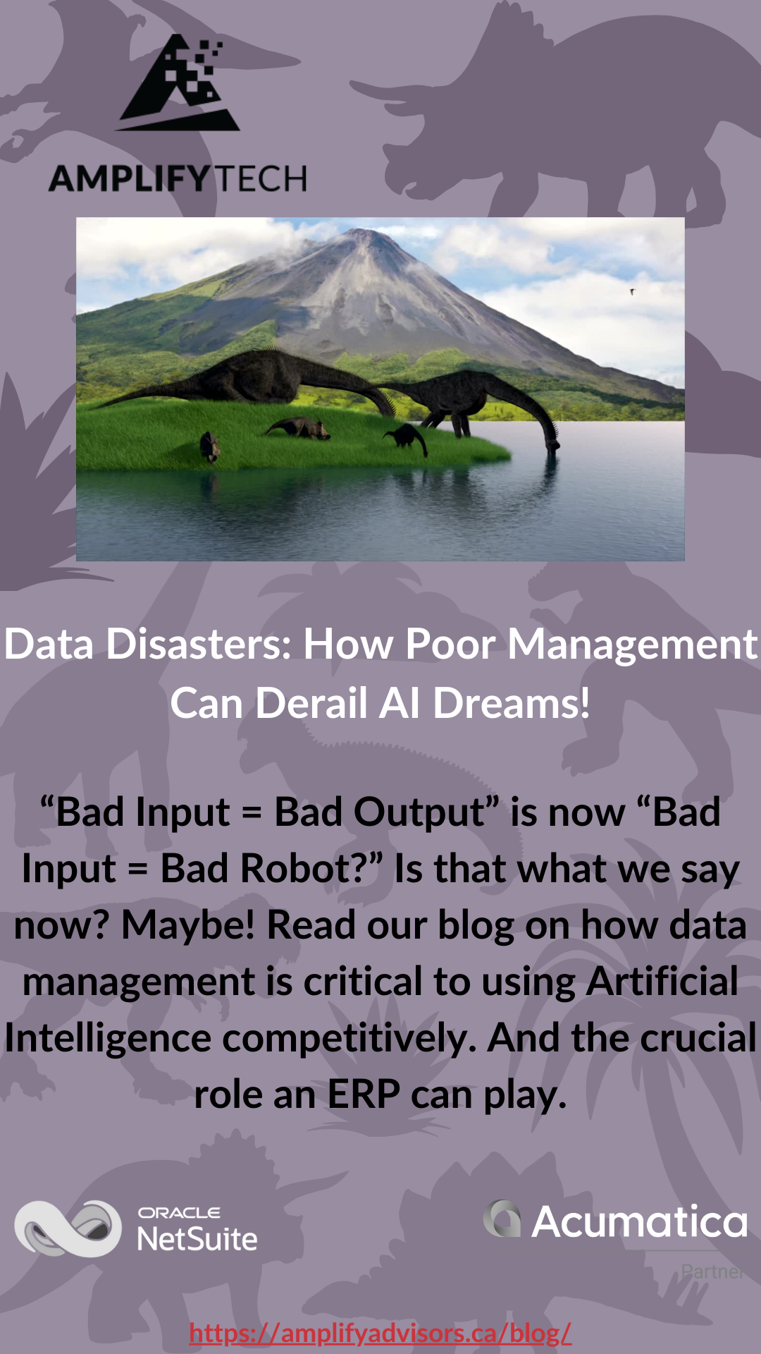 Data Disasters: How Poor Management Can Derail AI Dreams! - AmplifyTech™